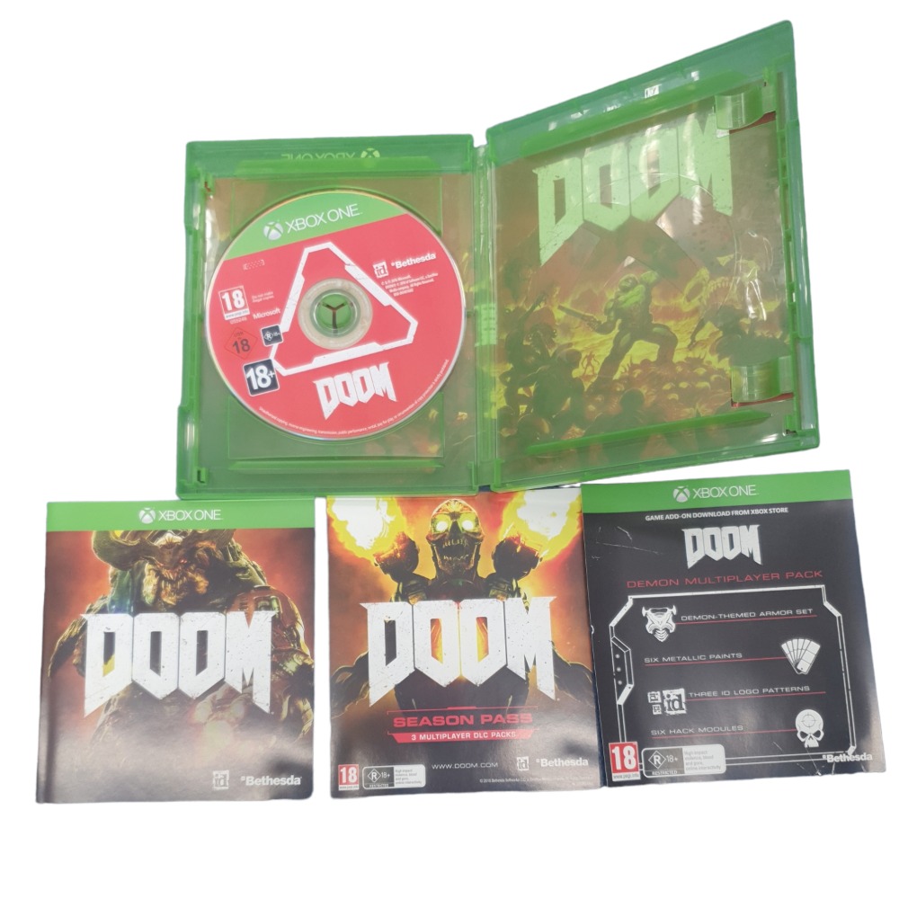Pre-owned doom xbox one - Own4Less